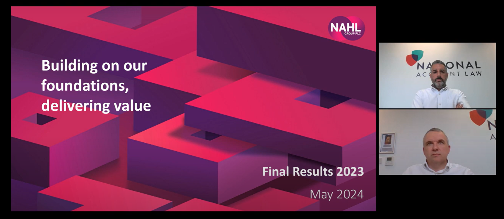 NAHL Group plc - RNS Announcements